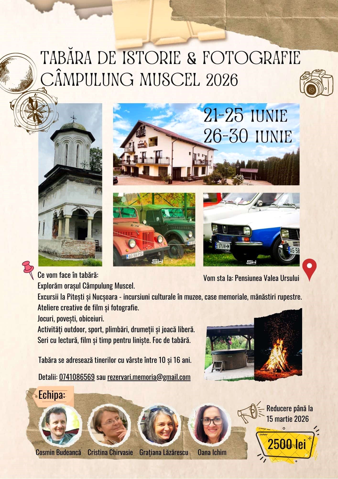 Revista Memoria - Câmpulung Muscel - Cu „Memoria” în vacanță